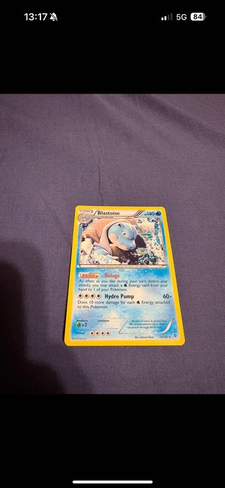 Carta Pokémon blastoise Alvalade • OLX.pt