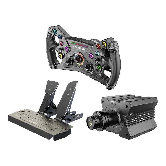 Moza Racing R12 Direct Drive BUNDLE +Simétik Cockpit Marrazes E Barosa ...