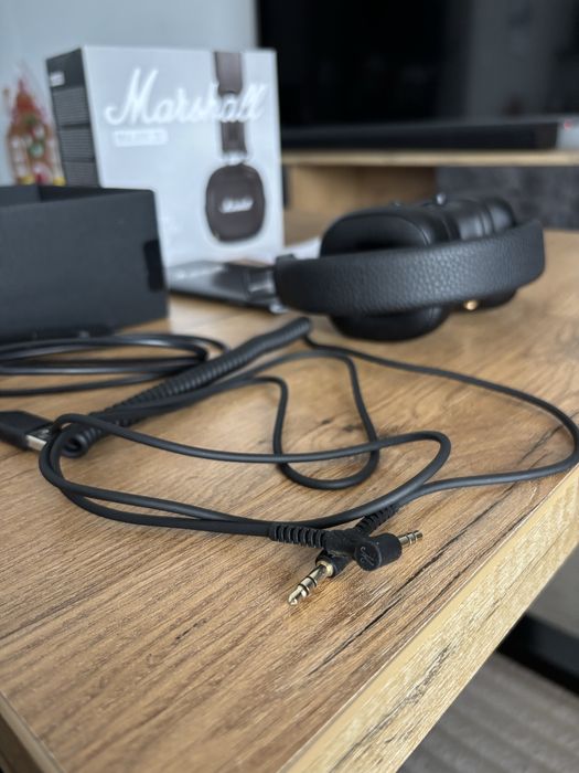 Marshall Major IV bt Nauszne Słuchawki Oryginalne Bluetooth Bezprzew ...