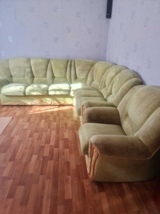 Комплект мяких меблівдля вітальні Кут крісло 10 000 грн Меблі для вітальні Кременчук на Olx