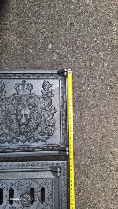 Дверцята чугунні,для плити,печі,грубки.барбекю.топка і піддувало.: 1 ...