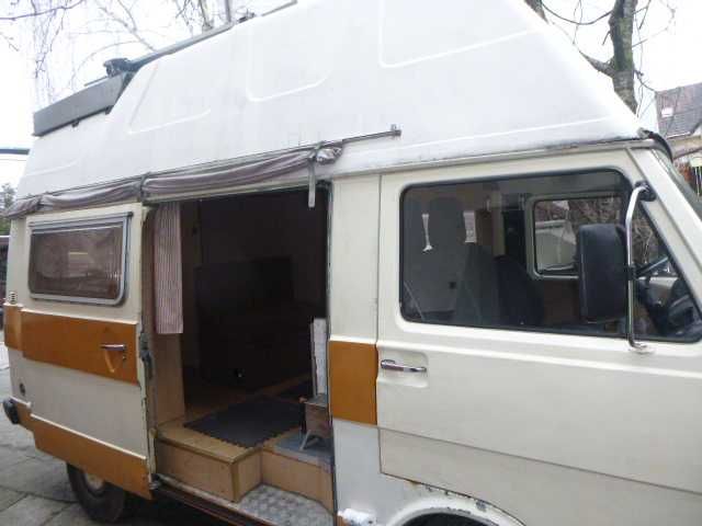 VW LT 1 kamper 1977 ROK 2,4TD 4 osoby Bielsko-Biała • OLX.pl