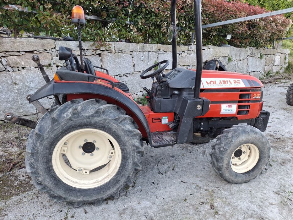 Trator same solaris 25 cv + frese joper Castro Daire • OLX.pt