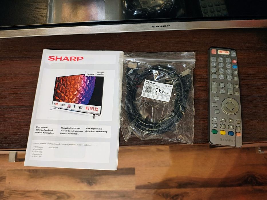 Telewizor Sharp Aquos LED 55 " Smart TV Stan BDB Jelenia Góra Zabobrze ...