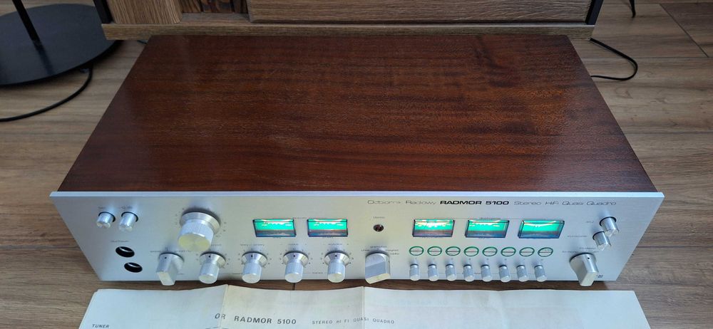 Amplituner Radmor 5100 Srebrny ! IDEALNY STAN ! 1 Właściciel ! Okazja ...