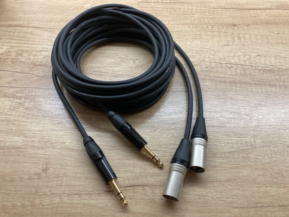 Кабель для підключення моніторів,звукових карт XLR/TRS: 950 грн ...