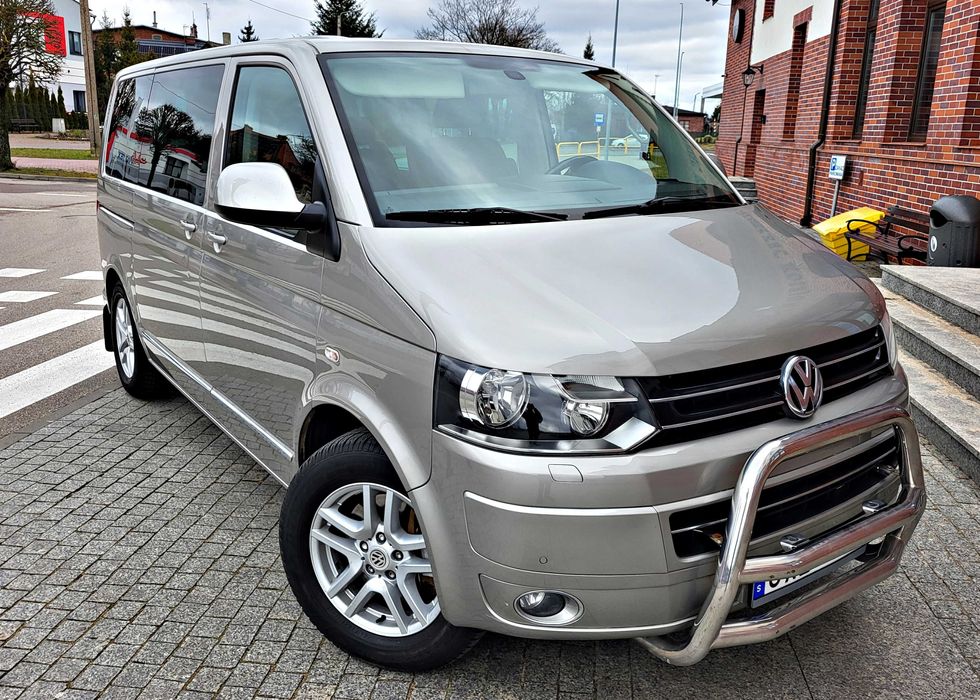 Śliczny Volkswagen Multivan Lift 4x4 R *2.0 *HIGHLINE!2 Stronne drzwi ...