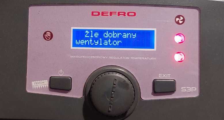 Serwis, naprawa sterowników pieców Tech Defro, Sas, Kamen Zębiec ...