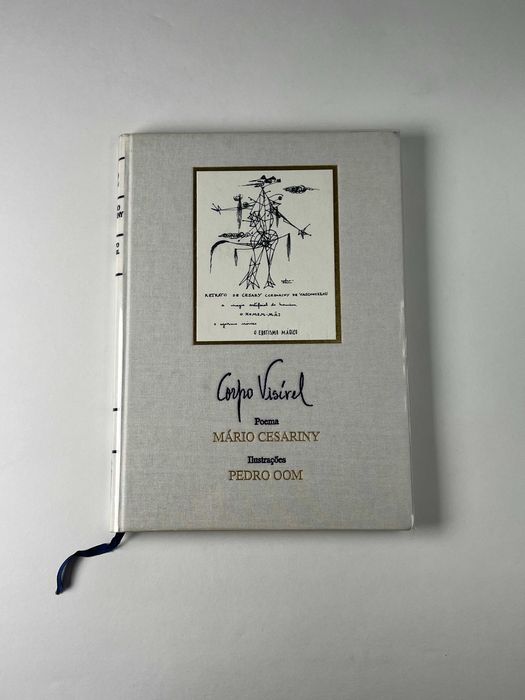 Mário Cesariny e Pedro Oom - Corpo Visível Edições Prates 1996 Alvalade ...