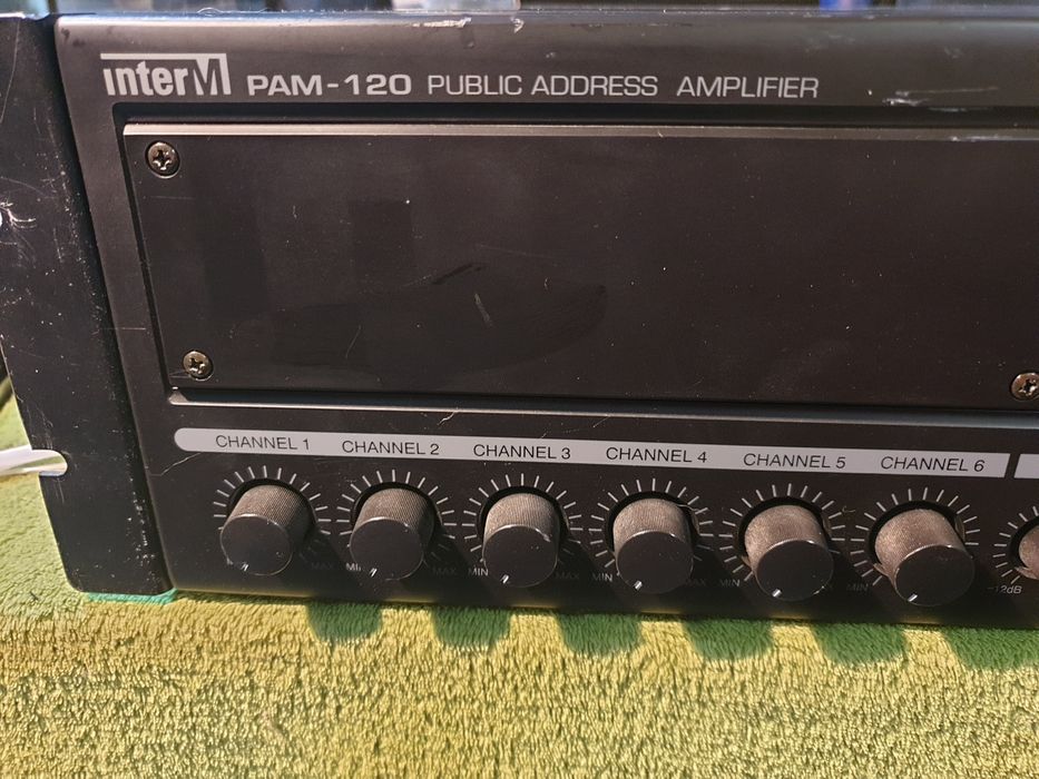 INTER M PAM-120 wzmacniacz do nagłośnień wielkopowierzchniowych. Pomieczyno • OLX.pl