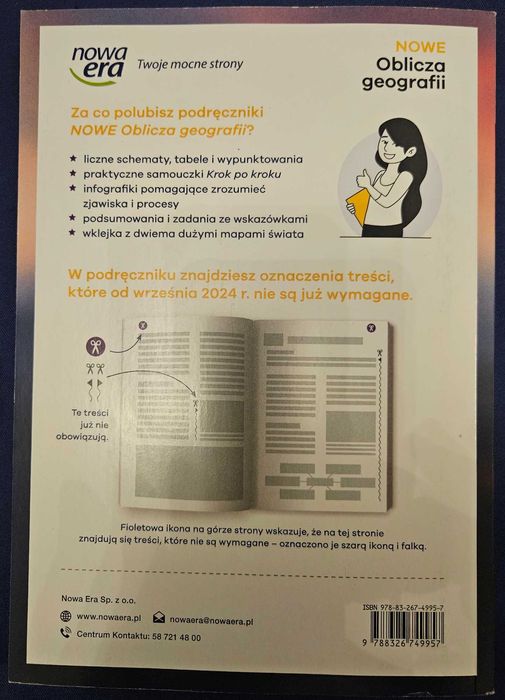Nowe Oblicza geografii 1 zakres rozszerzony Nowa Era Warszawa Bielany ...