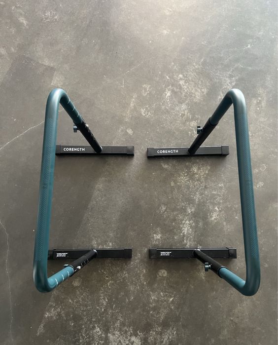 Barras Parelelas Ajustáveis e Compactas Musculação TS 100 Algueirão-Mem ...