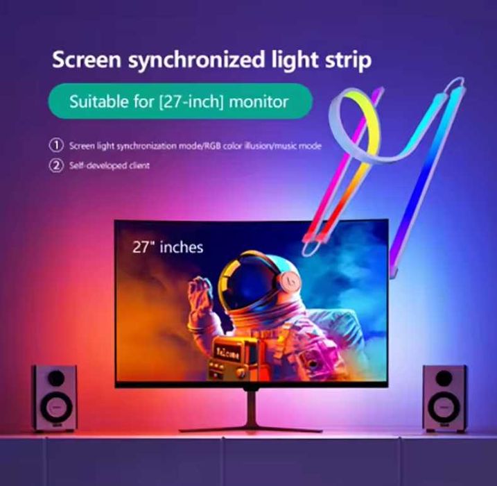 RGB LED стрічка Skydimo Ambilight для 27" монiторiв: 799 грн ...