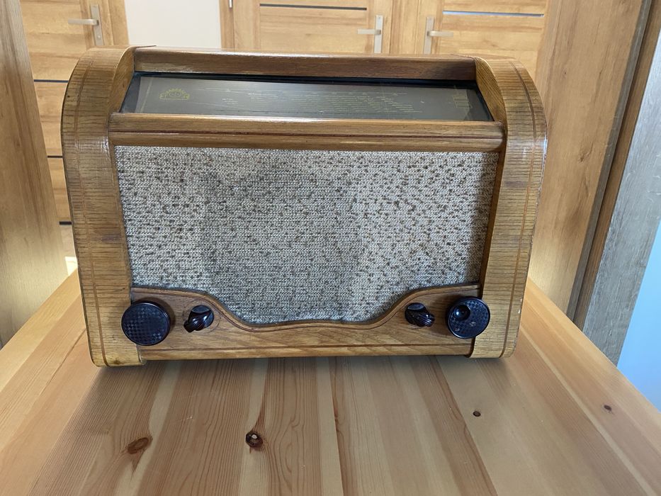 Radio AGA-oryginał-rok prod.ok.1947 antyk-piękny stan Ostrów • OLX.pl