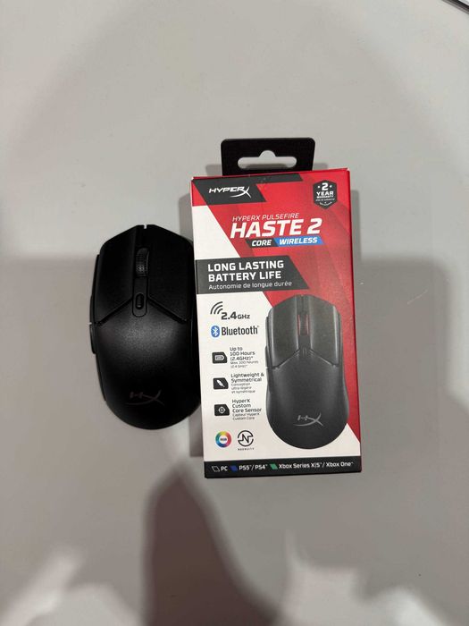 Ігрова Миша HyperX Pulsefire Haste 2 Core Wireless / Bluetooth Black: 1 ...