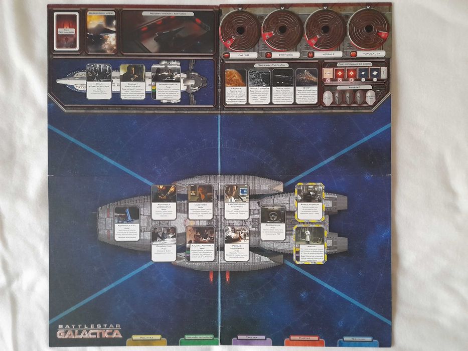 Gra planszowa Battlestar Galactica The Board Game (PL) Jaworzno • OLX.pl