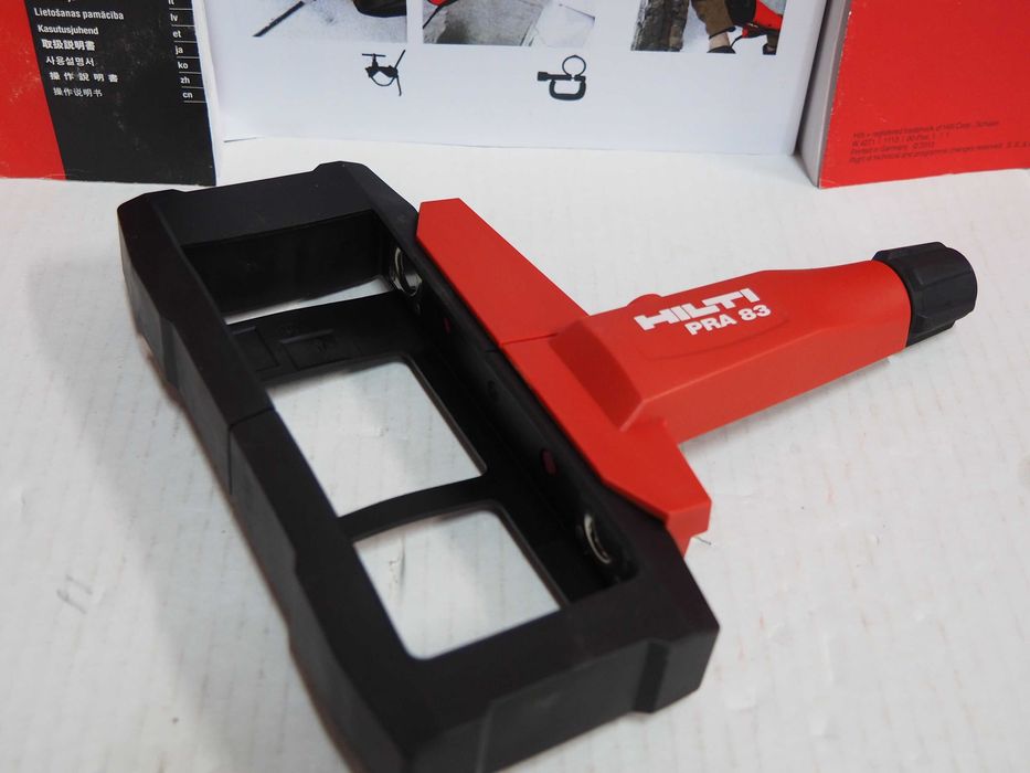 Uchwyt Hilti detektor PRA 83 niwelator PR,PRE,PRI laser 35,30,2,3,300 ...