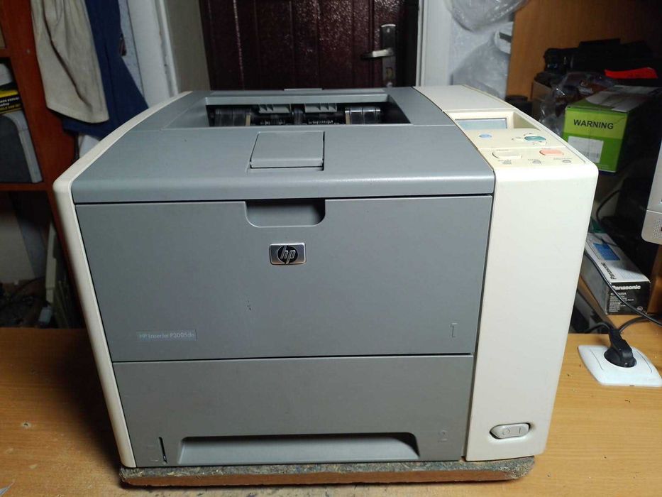 Лазерний принтер HP LaserJet P3005dn з двостороннім друком та мережею ...