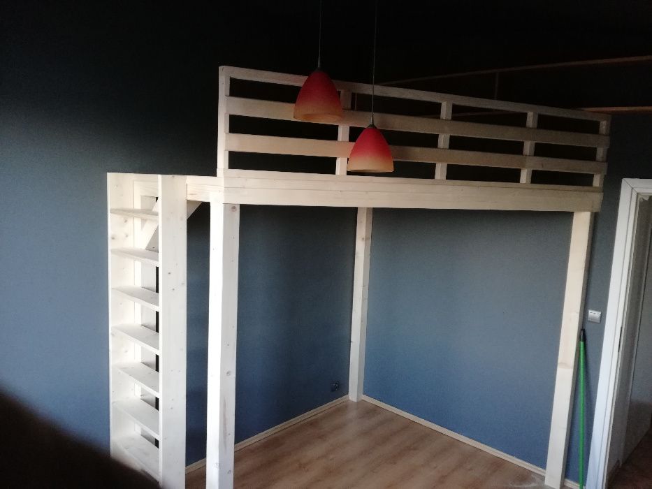 Antresola drewniana na wymiar. Producent. Katowice Osiedle ...