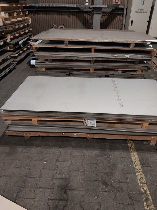 Blacha kwasoodporna, nierdzewna 4,0x1000x2000 gat. 1.4404/316 BYTOM Bytom • OLX.pl