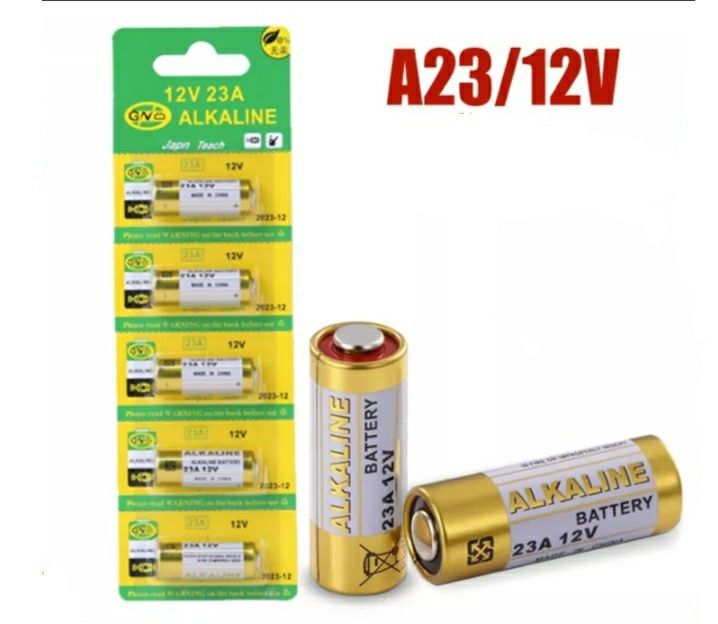 Pilha 23A 12v - Unidade12v, 23a, 23ga, 21/23, a23, a23s, e23a, el12, m ...