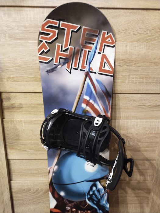 Deska Snowboardowa Stepchild Latchkey 148cm !PO SERWISIE!NOWE WIĄZANIA ...