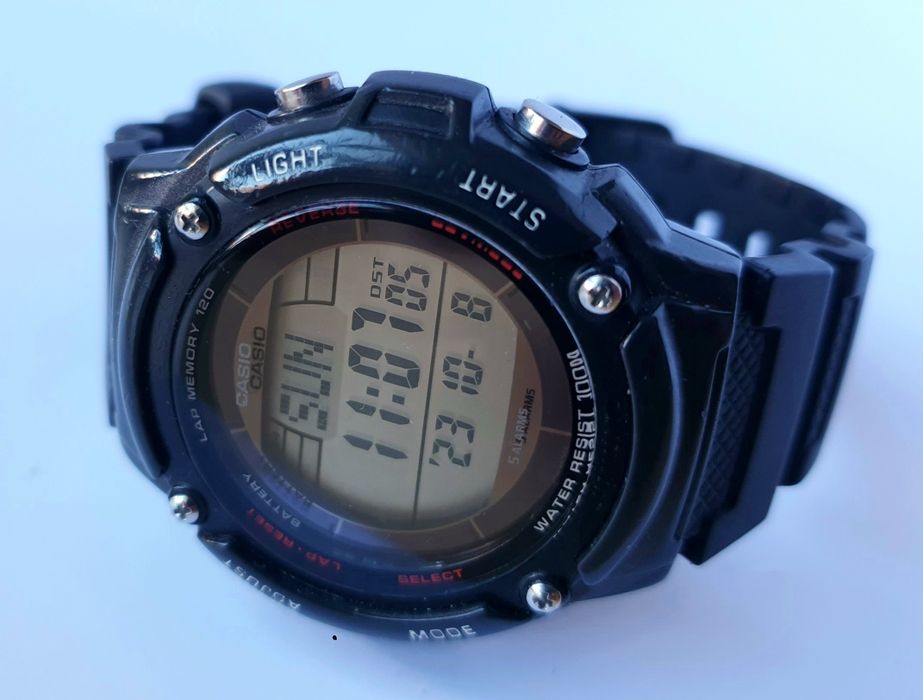 Zegarek Casio W-S200H tough solar 120 lap memory wr100 power saving ...