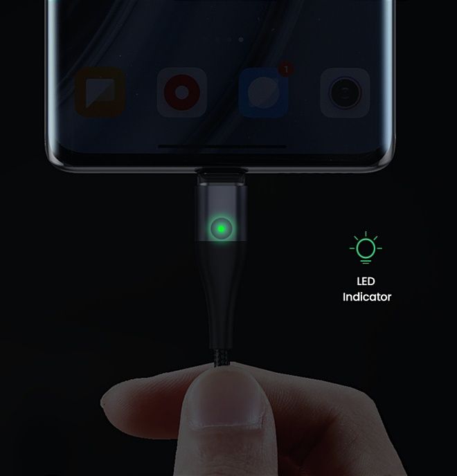 UGREEN Магнитный кабель Type C Быстрая зарядка Премиум Оригинал: 212 ...