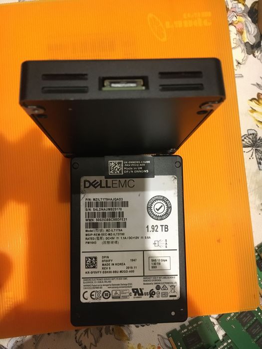 1.92TB 2.5in SFF SSD 12Gb/s SAS ISE RI Solid State Drive: 3 700 грн ...