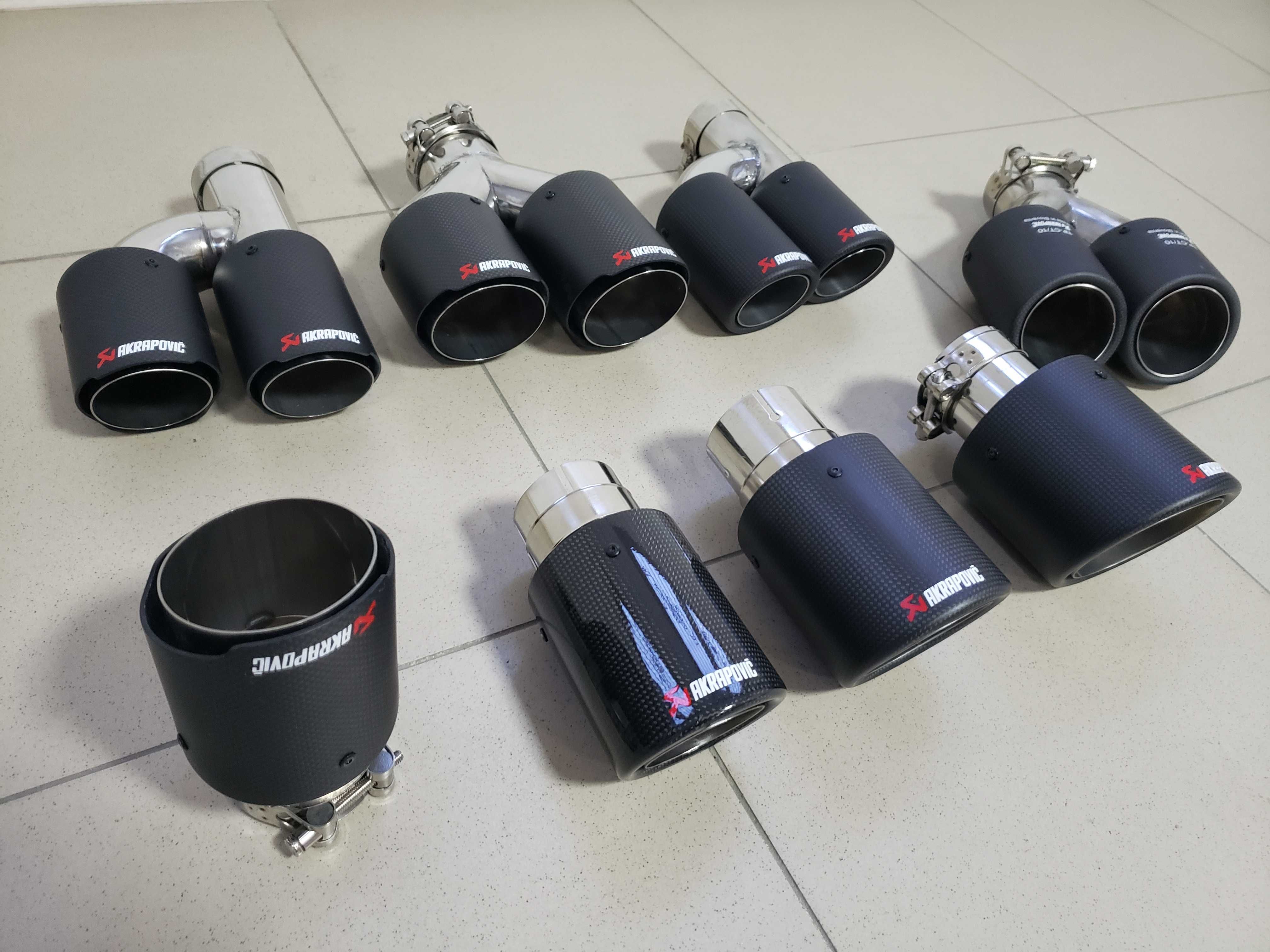 Насадки глушителя Akrapovic акрапович глушитель насадки на выхлоп: 39 ...