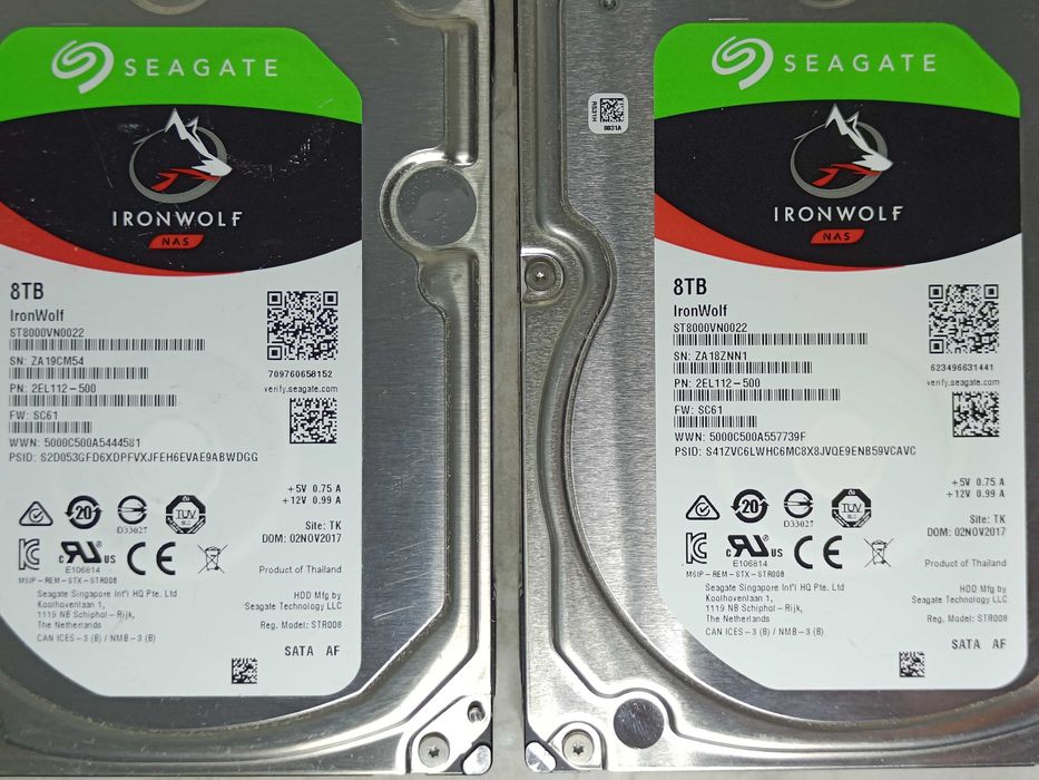 Хард диск HDD Hard Seagate Iron Wolf 8TB ST8000VN0022 NAS CRM ЗАПИС!: 4 ...