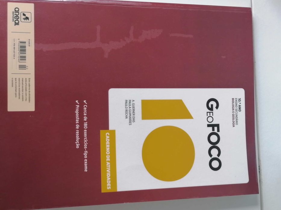Livro de fichas Biologia e Geologia 10º ano Grijó E Sermonde • OLX Portugal