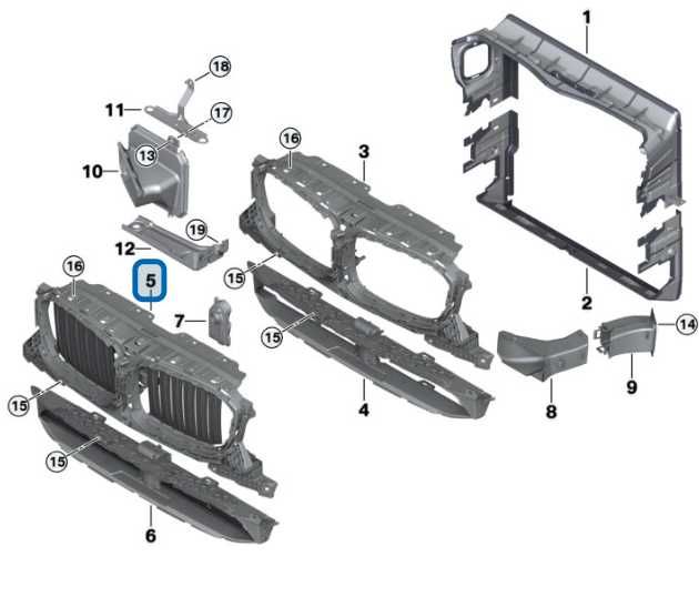 Воздушная Заслонка Жалюзи ноздри G05 X5 X3 G01 5 G30 G07 g31 G20 BMW: 7 ...