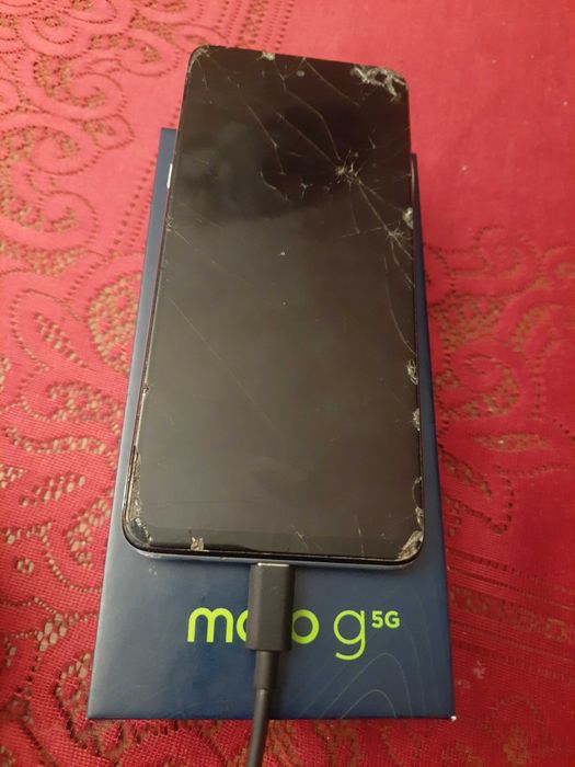 Telefon Motorola G 5g 4/64 gb Dual XT2113-3 Moto G5G uszkodzony ...
