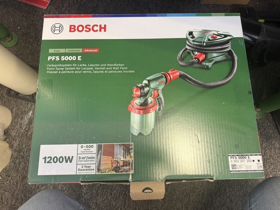 Bosch PFS 5000 e 1200w - raz użyty! - Faktura VAT Gdańsk Letnica • OLX.pl