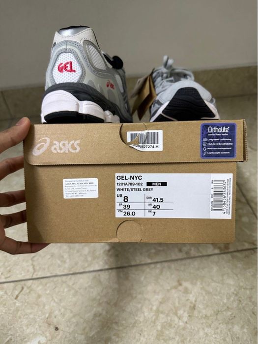 Original мужские Asics Gel NYC steel grey in box: 3 400 грн ...