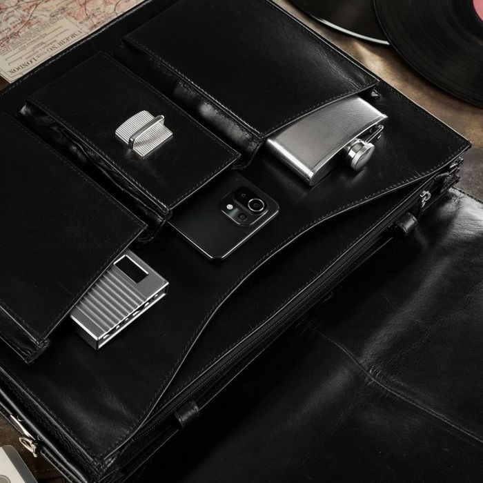 Skórzana teczka męska paolo peruzzi t-80-bl Warszawa Ochota • OLX.pl