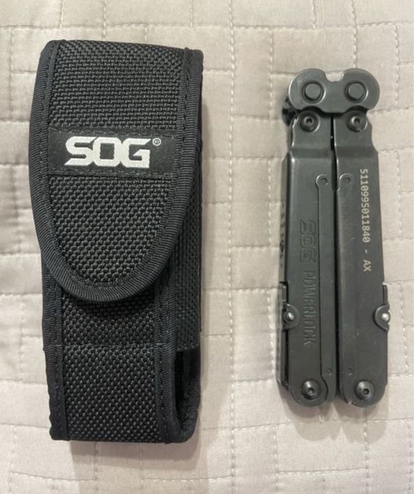Multitool SOG Powerlock z pokrowcem Rybie • OLX.pl