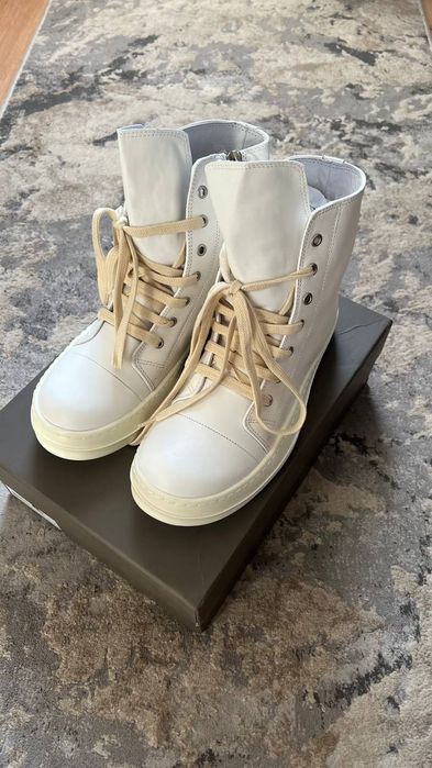 Rick Owens full white ramones: 4 530 грн. - Кеды Львов на Olx