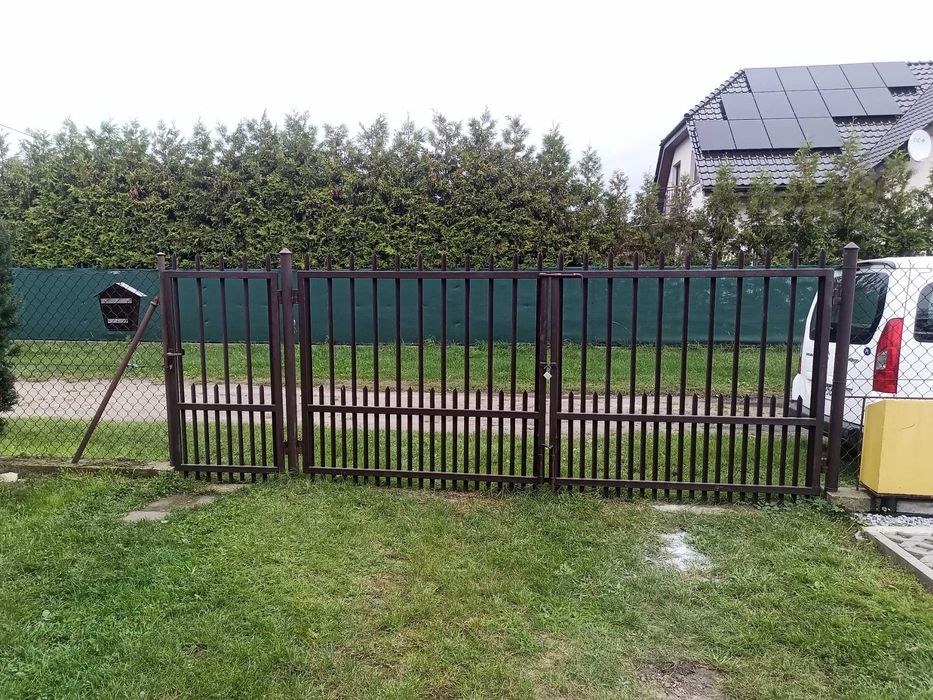 Brama wjazdowa stalowa Rumia • OLX.pl