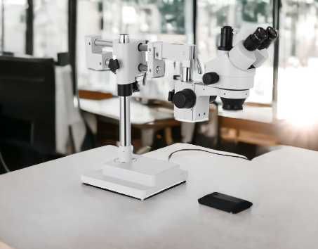 Mikroskop Cyfrowy 360° z Potrójnym Okularem - Doskonała Jakość Obrazu ...