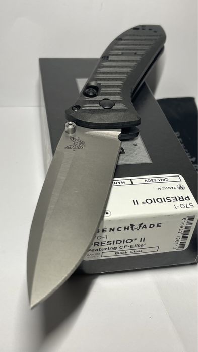 Нож Benchmade 570-1 Presidio II CPM S30V CF-Elite, Оригинал: 7 750 грн ...