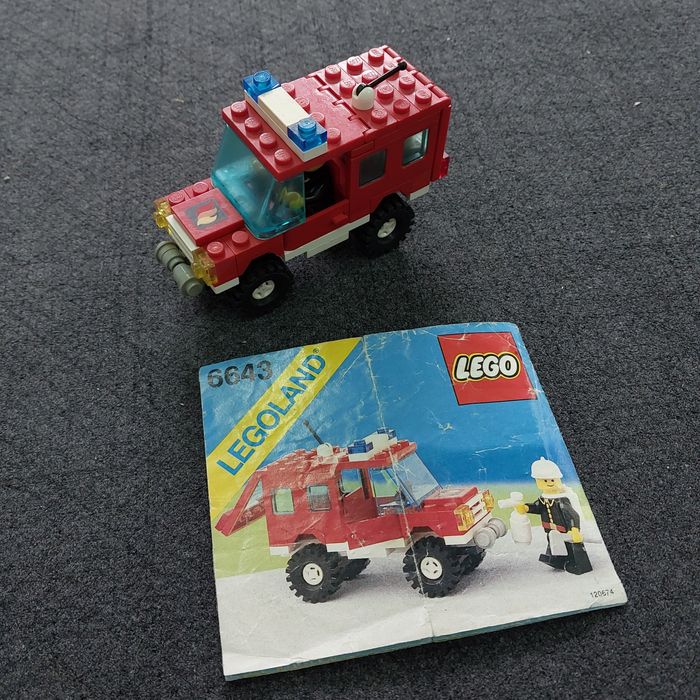 LEGO Classic Town 6643 Fire Truck Kraków Prądnik Czerwony • OLX.pl
