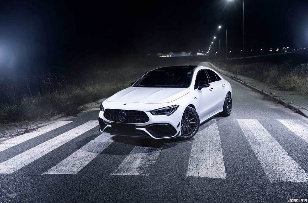 Mercedes CLA 45S AMG Dąbrowa Górnicza • OLX.pl