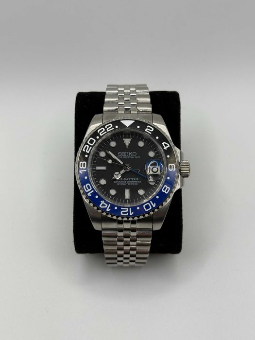 Zegarek Seiko Mod Batgirl Batman GMT Master Custom Watch Warszawa Wola ...