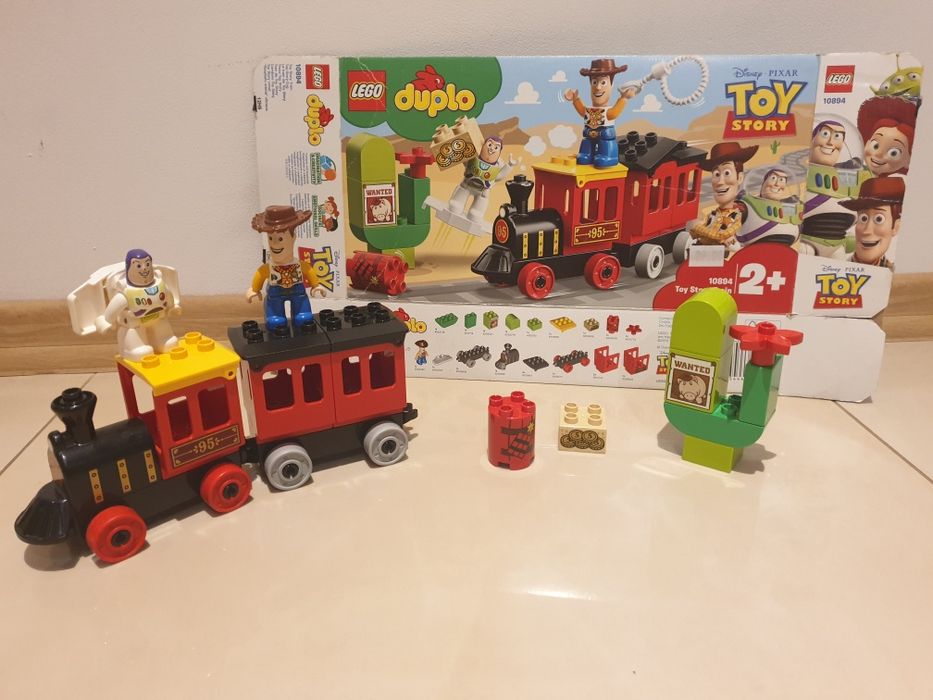 10894 Lego Duplo Pociąg z Toy Story z pudełkiem Pociąg z Toy Story ...