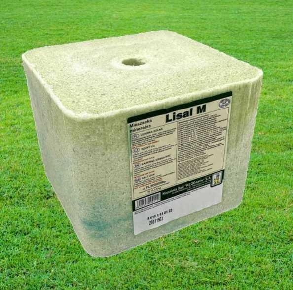 Lizawka solna mineral block max paleta 1200 kg sól paszowa NaCL LISAL ...
