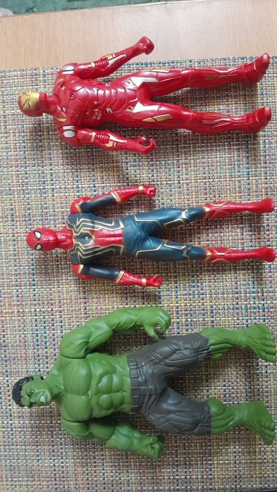 Людина павук халк желізна людина Кіногерої Marvel 145 грн Фігурки персонажів Київ на Olx