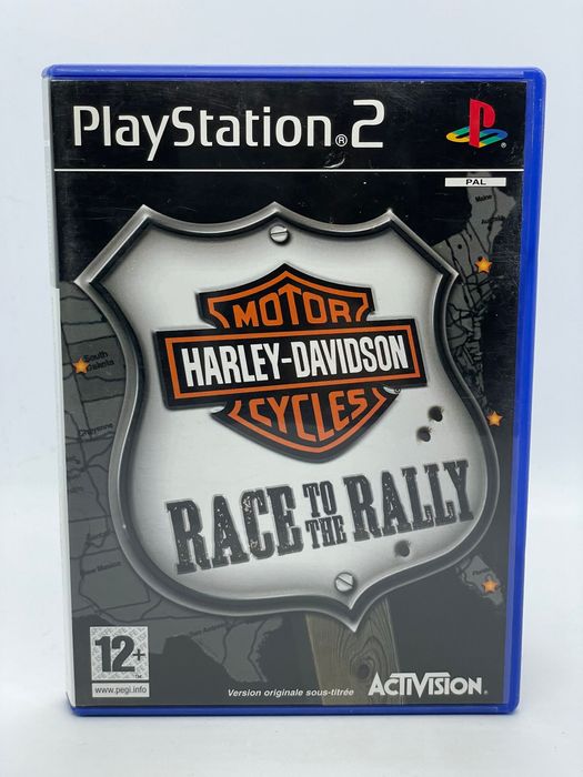 Harley-Davidson Motor Cycles Race To The Rally PS2 (FR) Po Francusku Olsztyn • OLX.pl
