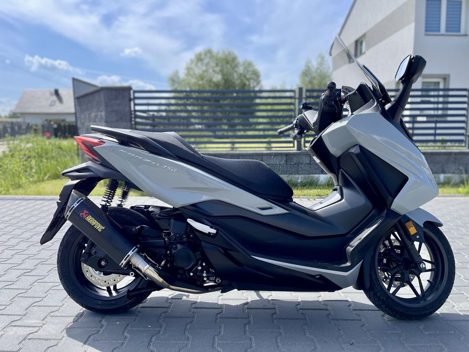 Honda Forza 350/125 kat. B 23r wydech aktrop, bardzo ladny Warszawa Wilanów • OLX.pl